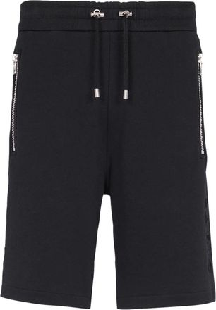 Balmain Homme, Shorts, Noir, Taille: M Bermuda en relief Balmain