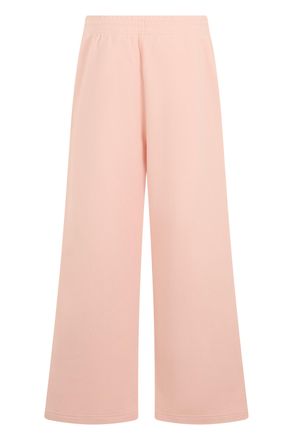 Burberry Womens Track Pants Compact Pink Cotton