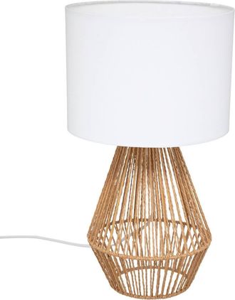 Atmosphera Lampe rechts Lila natur H40cm