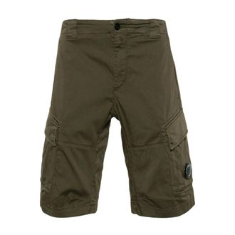 C.P. Company C.p. Company, Homme, Shorts, Vert, Taille: XS Shorts Cargo Bermuda pour Homme