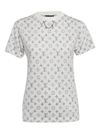 Louis Vuitton t-shirt Monogram en coton - Blanc