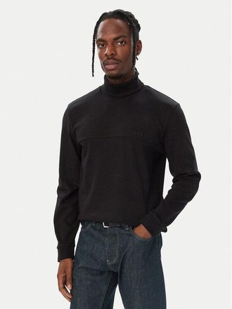 HUGO BOSS Rollkragenpullover Derenolo 50568229 Schwarz Regular Fit