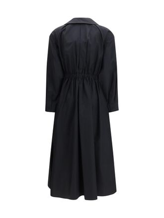 Max Mara Pedaggi Midi Dress - Black