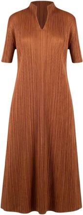Issey Miyake Femme, Robes, Orange, Taille: 40 FR Monthly Colors: March Dress