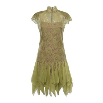 Valentino Garavani Mini-Kleid - - Dresses - Damen - Gr&uuml;n - XS