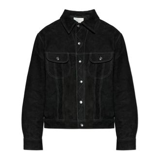 STUDIO NICHOLSON Boston Wildlederjacke - - Jackets - Herren - Schwarzk - XL