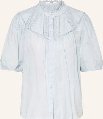 BA&SH Ba&Sh Bluse Nella Mit Spitze blau